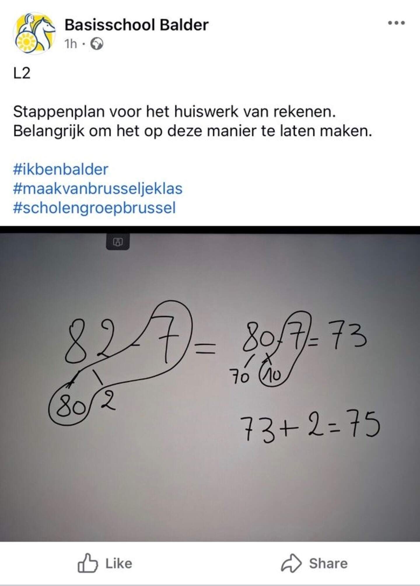 Sokjes en wipjes? Voor veel ouders is de wiskundeles onherkenbaar ...