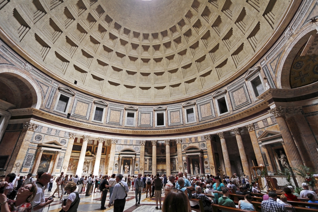 Pantheon in Rome binnenkort niet langer gratis | De Standaard