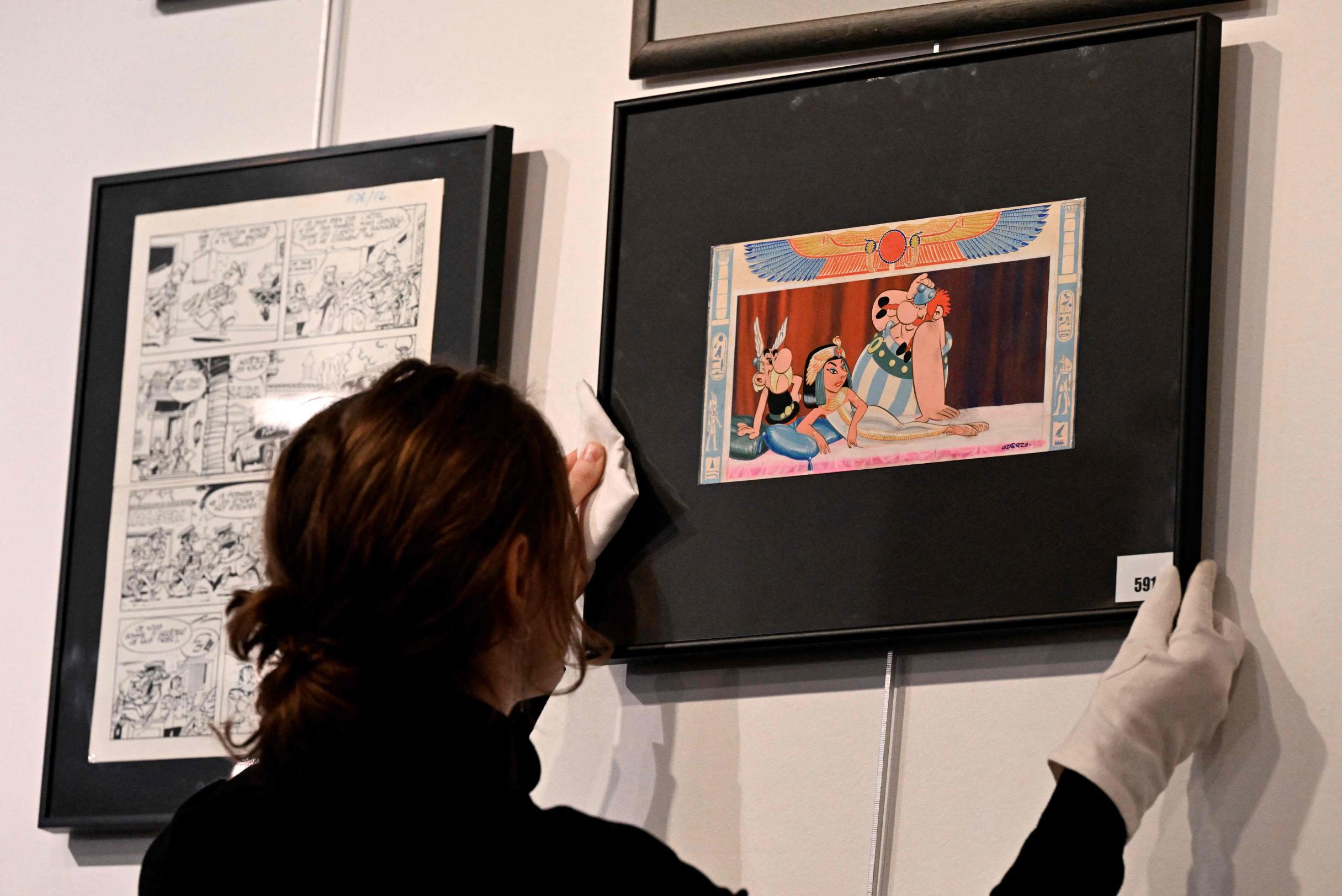 Asterix-tekening raakt niet geveild in Brussel | De Standaard