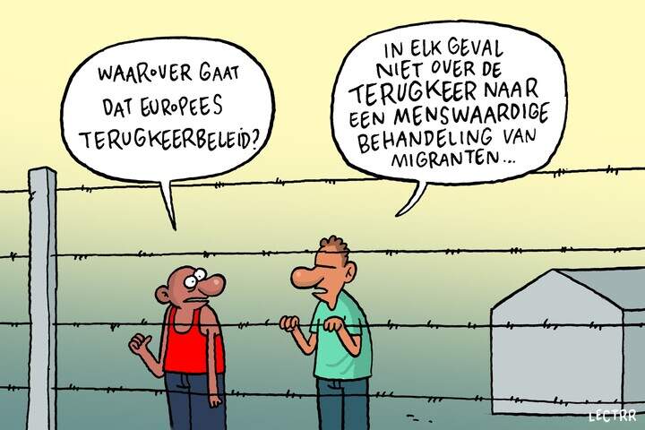 Lectrr, cartoon van de dag | De Standaard