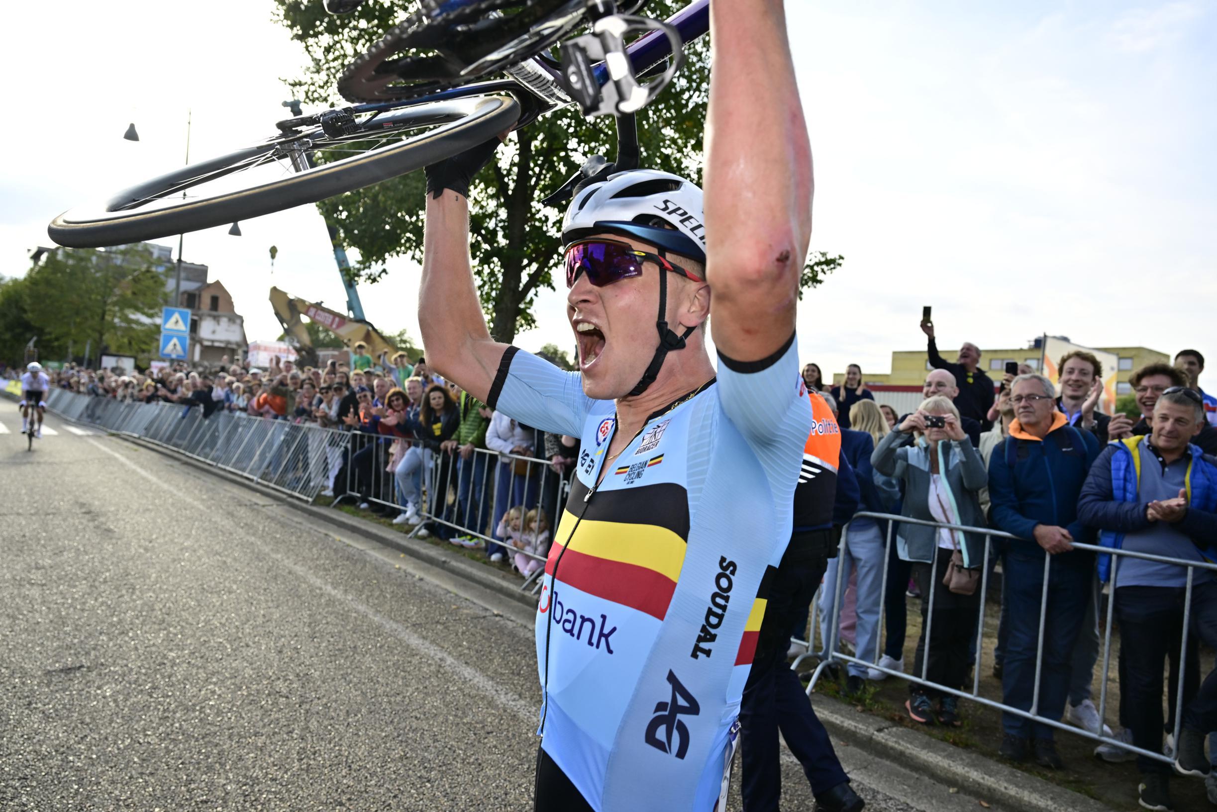 Tim Merlier is de nieuwe Europese kampioen wielrennen | De Standaard