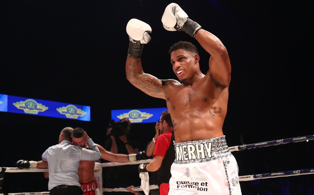 Ryad Merhy is de nieuwe WBA-kampioen bij de cruisergewichten | De Standaard