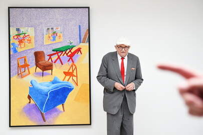 Van adept van de swinging sixties tot grand old man van de Britse kunst ...