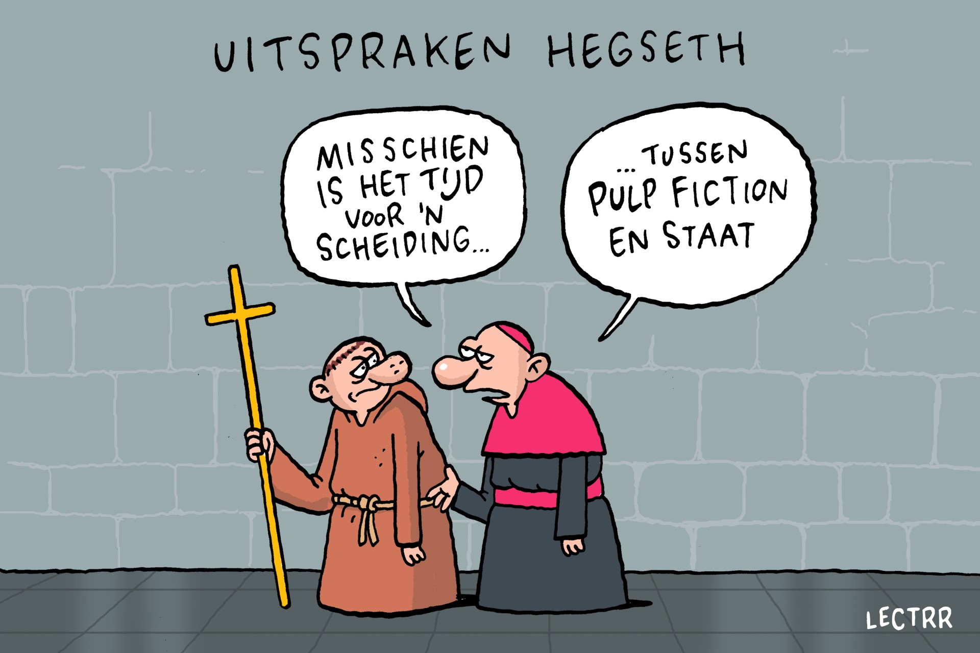 Lectrr, cartoon van de dag | De Standaard