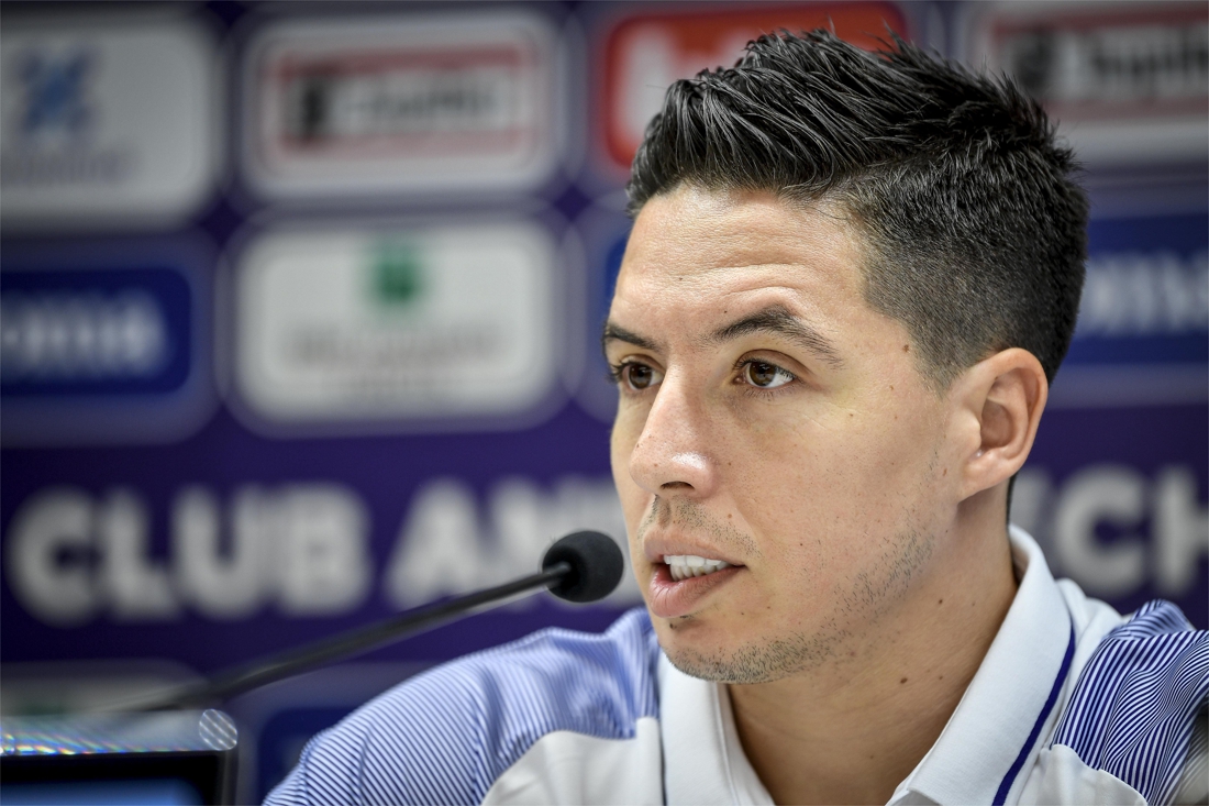 Samir Nasri voorgesteld bij Anderlecht: “Ik ga een voorbeeld zijn voor ...
