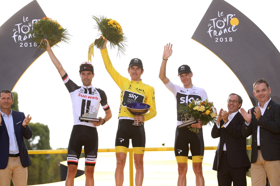 Geraint Thomas is unieke trofee kwijt: beker van Tour de France ...
