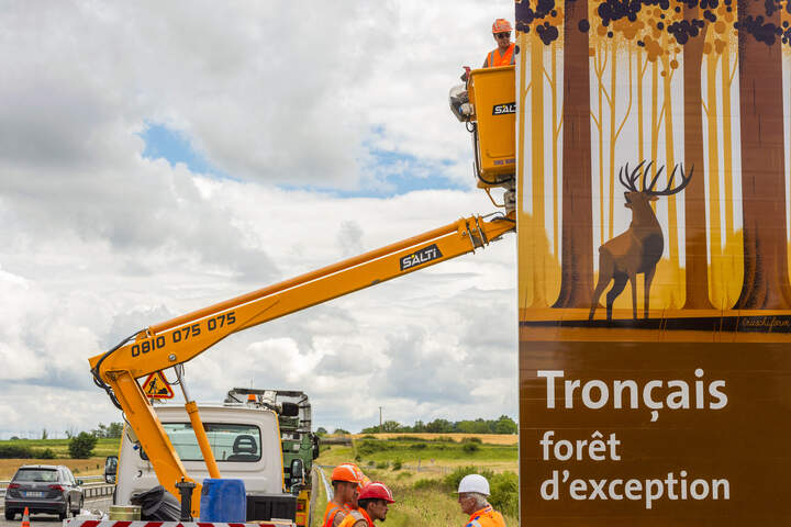 Pictogrammen in alle soorten bruin: niet het Louvre, maar het ...