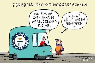Cartoon van de dag - Lectrr | De Standaard