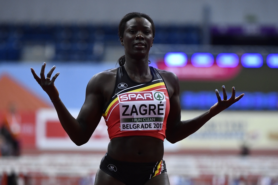 Anne Zagré wordt derde in finale 100m horden op Paavo Nurmi Games | De ...