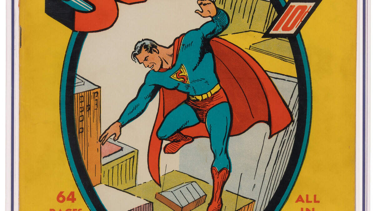 Tien miljoen dollar: Superman-strip gevonden op zolder verkocht als ...
